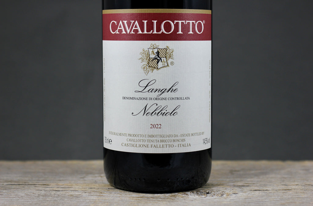 2022 Cavallotto Langhe Nebbiolo – Kogod Wine Merchant